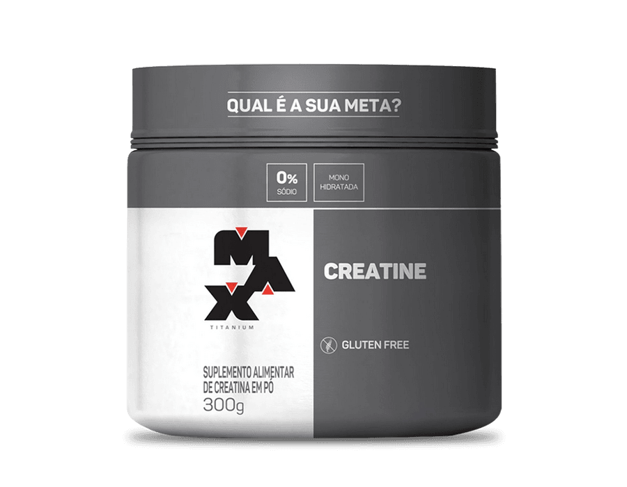 Creatina 300g Max Titanium | MSK Suplementos