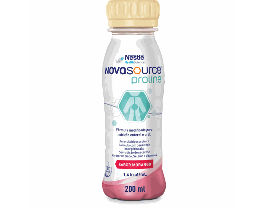 Nestlé - Novasource Proline Morango 200ml | Ortopedia São Lucas ...