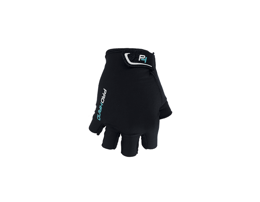 Luva Pro Hand Dragon Dedo Curto Preto e Acqua | PEDAL PRÓ Bike Shop