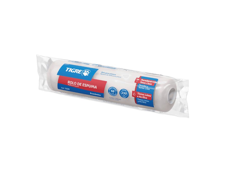 Rolo de espuma Tigre (ref. 1330) - 23cm | Protetintas