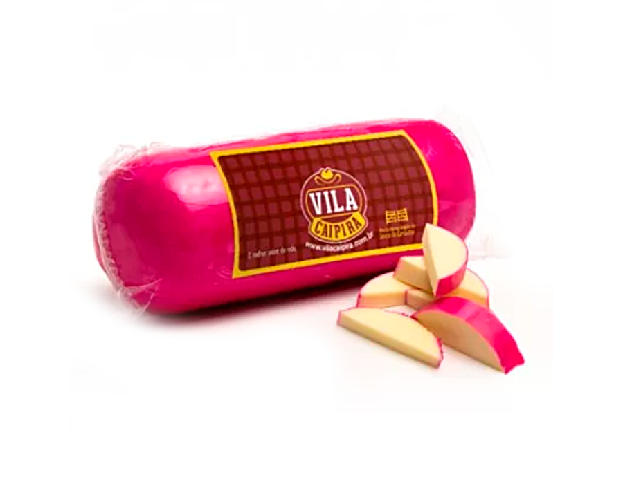 PROVOLONE VERMELHO 550 GRAMAS VILA CAIPIRA | Vim da Canastra