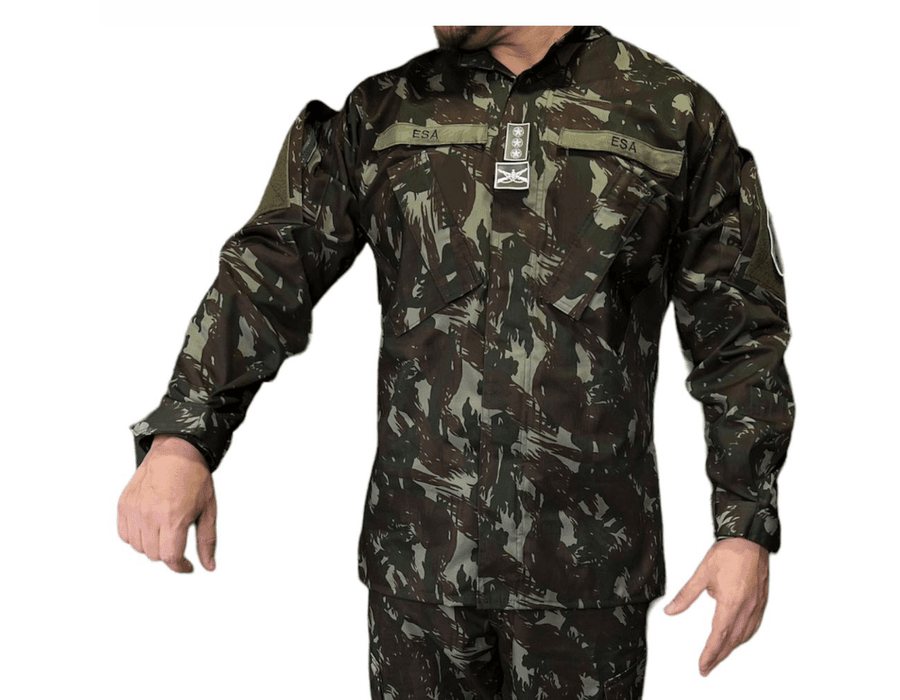 Farda Modelo Novo Exército Brasileiro Alta Solidez Camuflada ...
