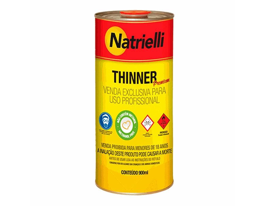 THINNER 888 0,9L NATRIELLI | TINTAS JD