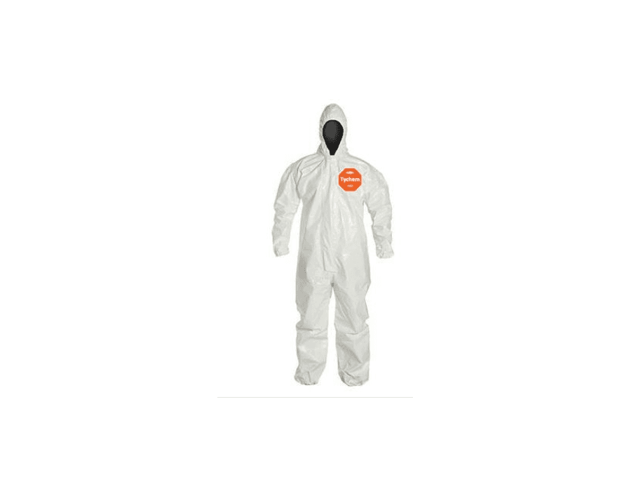 MACACÃO QUÍMICO DUPONT TYCHEM 4000 BRANCO D14651193 CA 34802 TAM XG ...