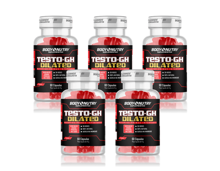 Pré Hormonal Texto GH - Body Nutry - 60 Capsulas - 5x | KAHSH STORE ...
