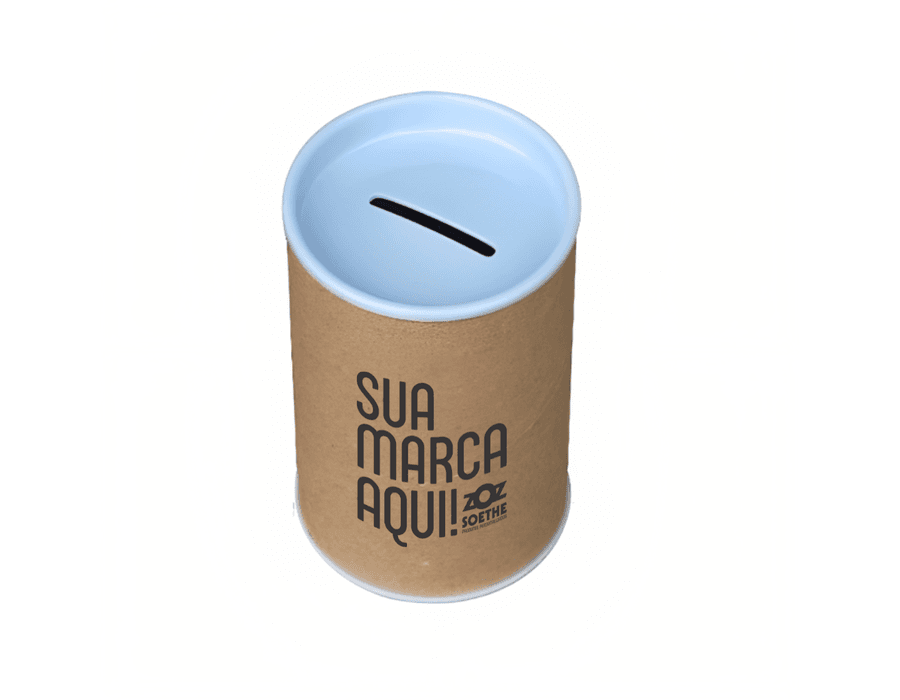 Cofrinho em Papel Personalizado | Zoz Personalizados