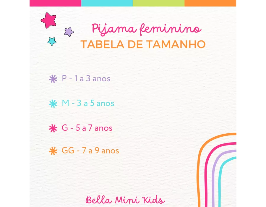 PIJAMA MANGA LONGA INFANTIL FEMININO - URSINHOS NUVEM (LILÁS) | Bella Mini