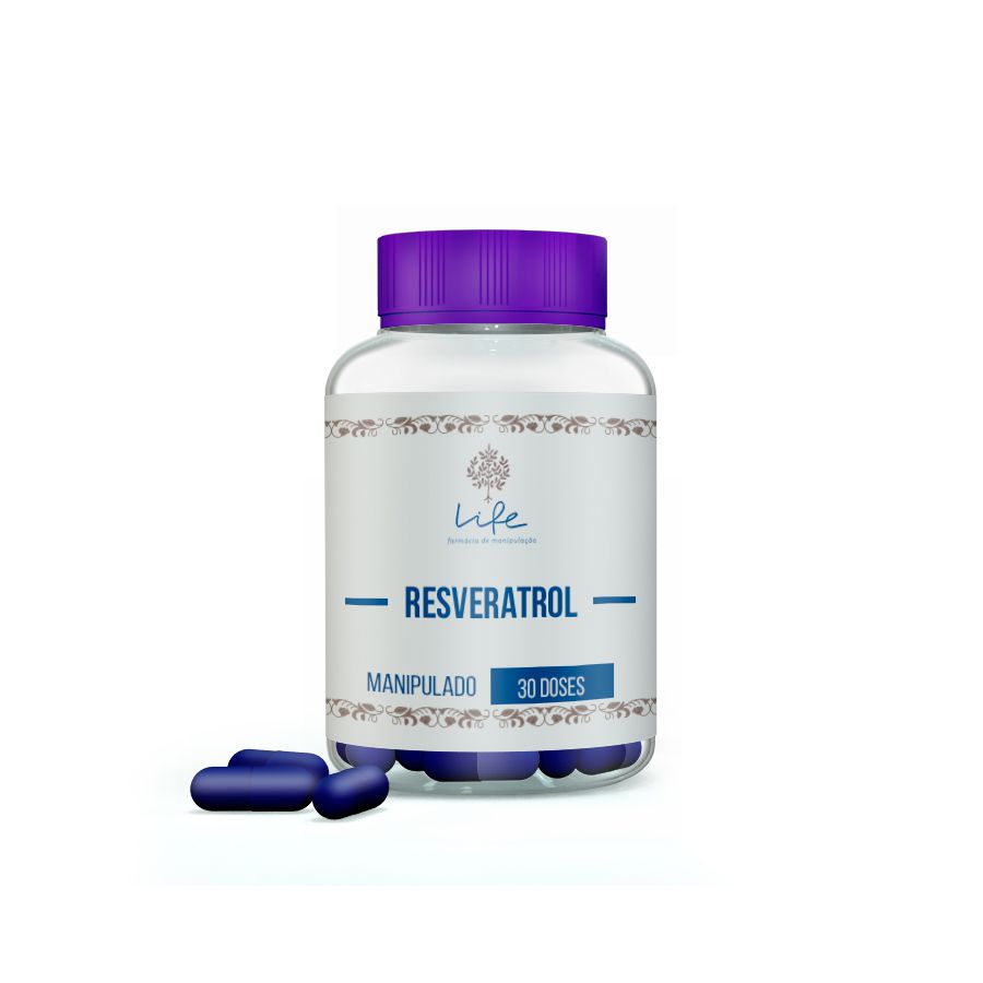 Resveratrol 20mg - 30 Doses | LIFEMANIPULACAO
