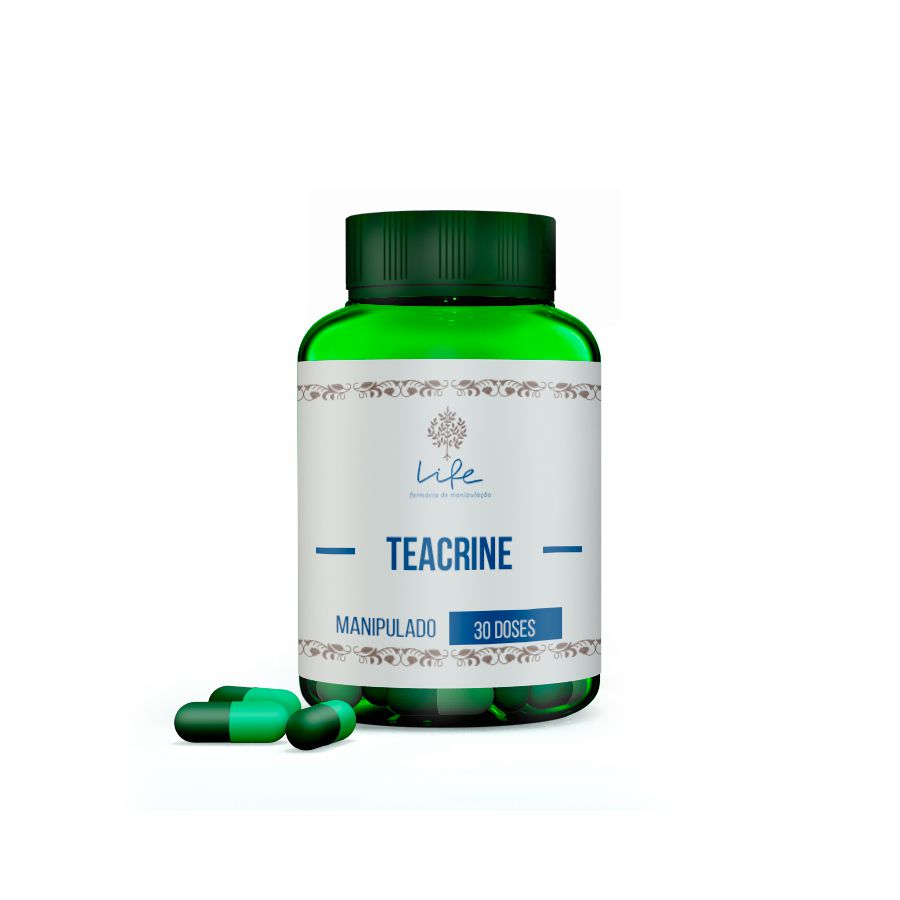 Teacrine 200mg - 30 Doses | LIFEMANIPULACAO