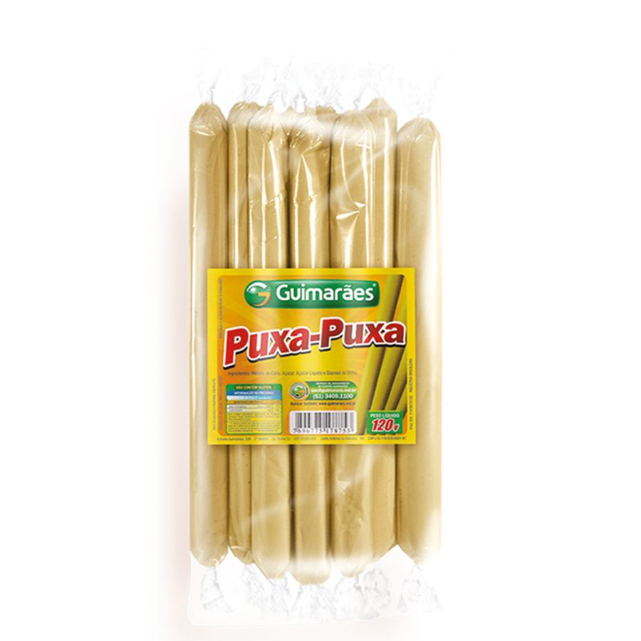 Puxa Puxa de Melado 120g | Guimarães Alimentos
