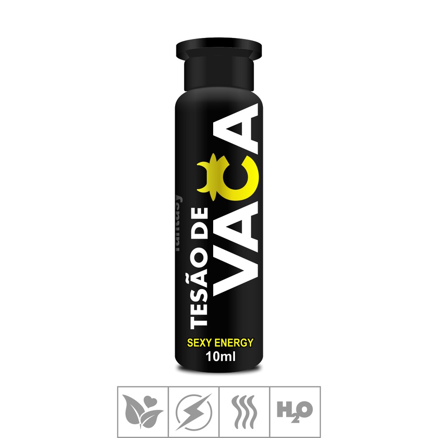 Afrodisíaco Tesão De Vaca Sexy Energy Dose Única 10ml 6052 Padrão