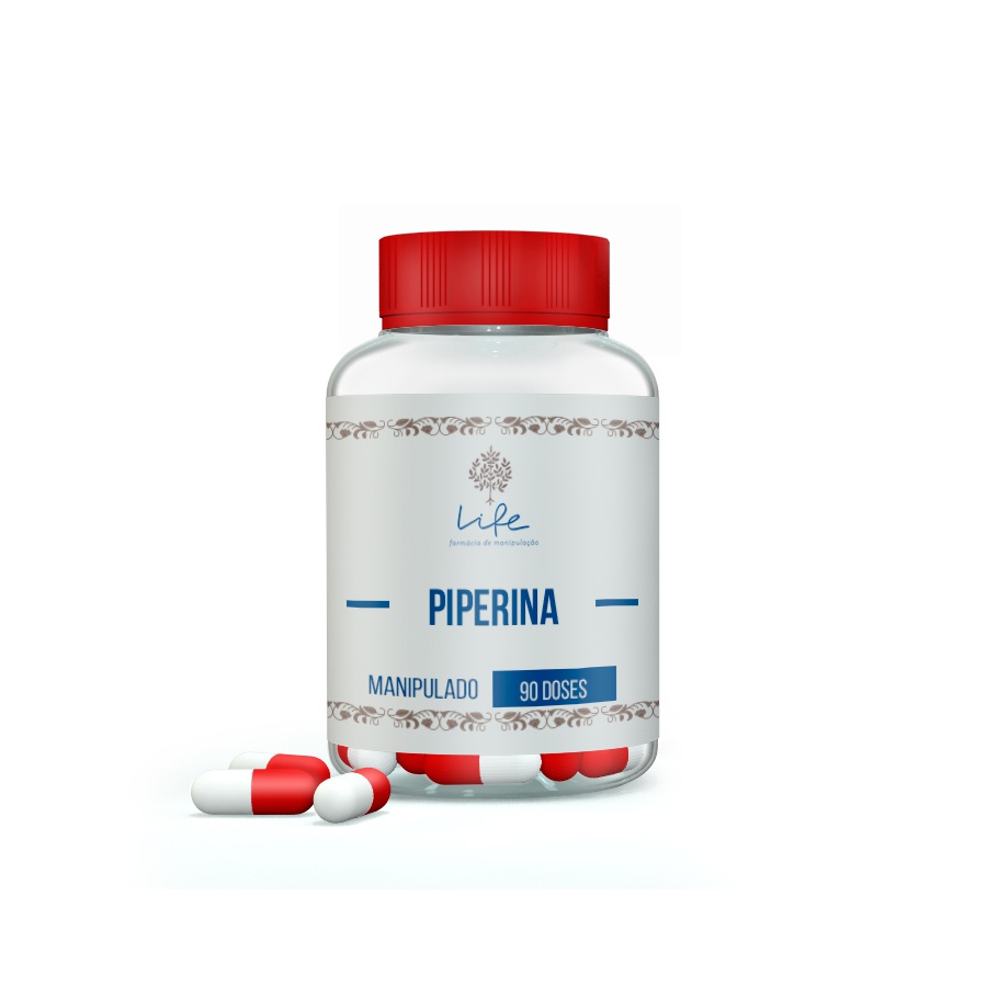 Piperina 15mg - 90 Doses | LIFEMANIPULACAO