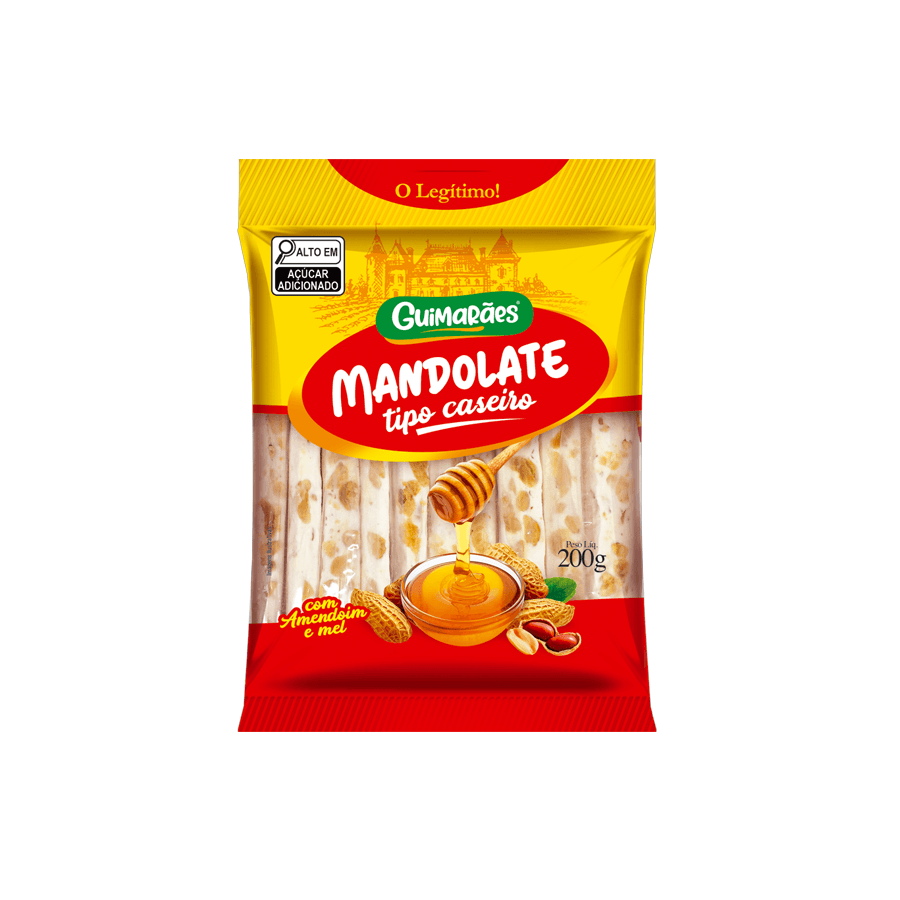 Mandolate Tipo Caseiro 200g | Guimarães Alimentos