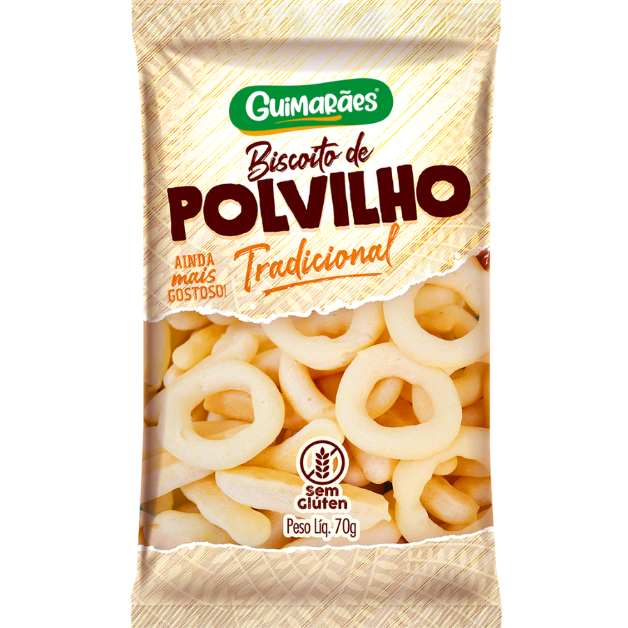 Biscoito de Polvilho 80g | Guimarães Alimentos