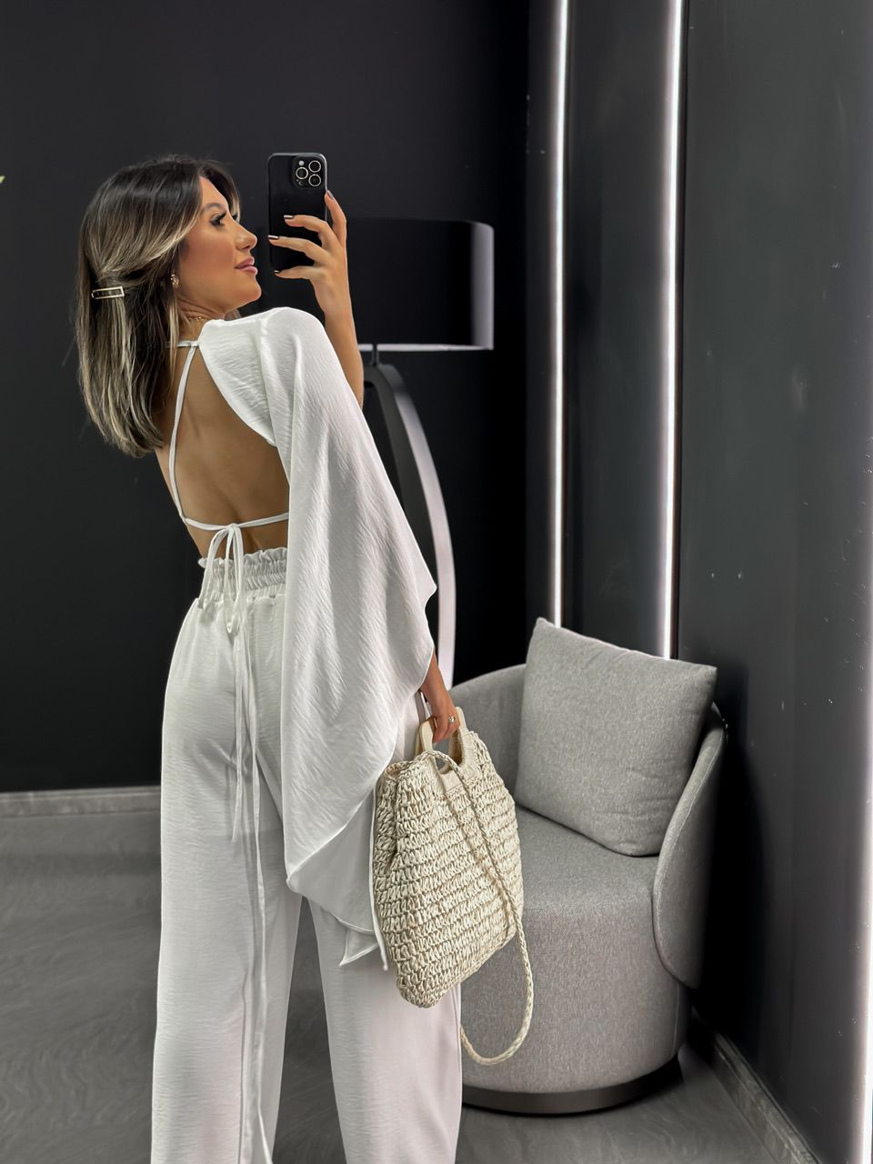 BLUSA FLORA CF COSTA ABERTA | CAROLLA FERRARO