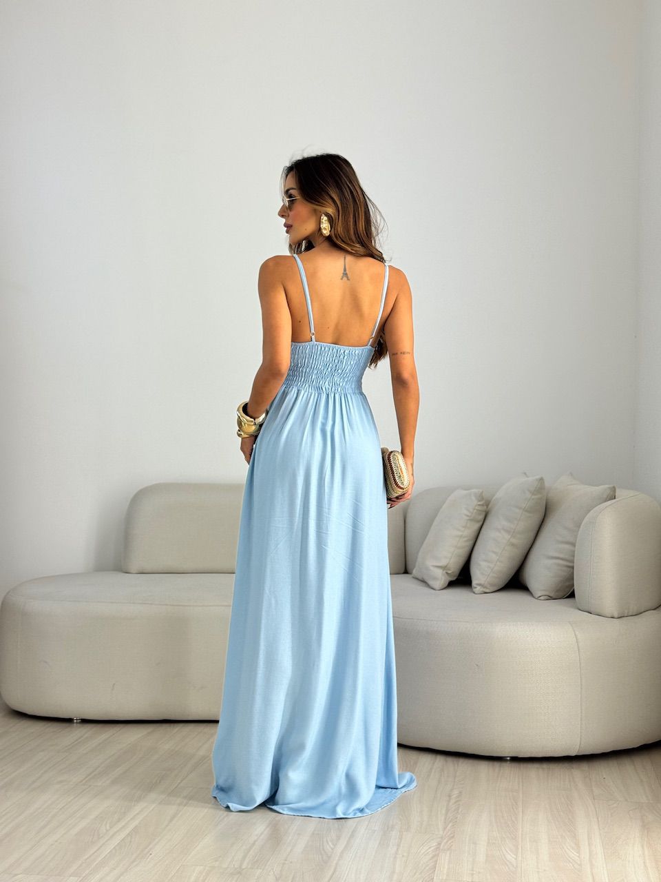 VESTIDO EMILY LONGO | CAROLLA FERRARO