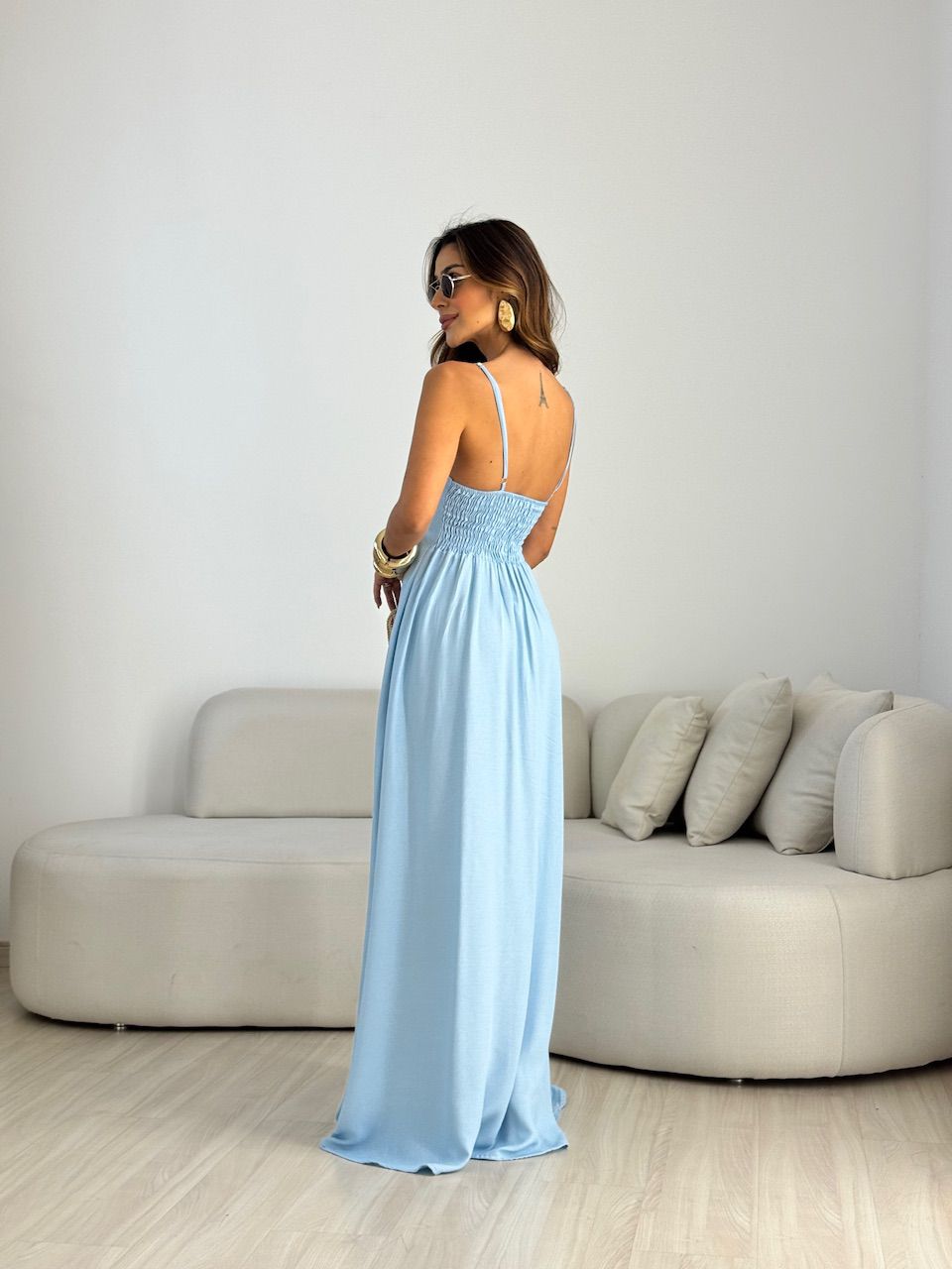 VESTIDO EMILY LONGO | CAROLLA FERRARO