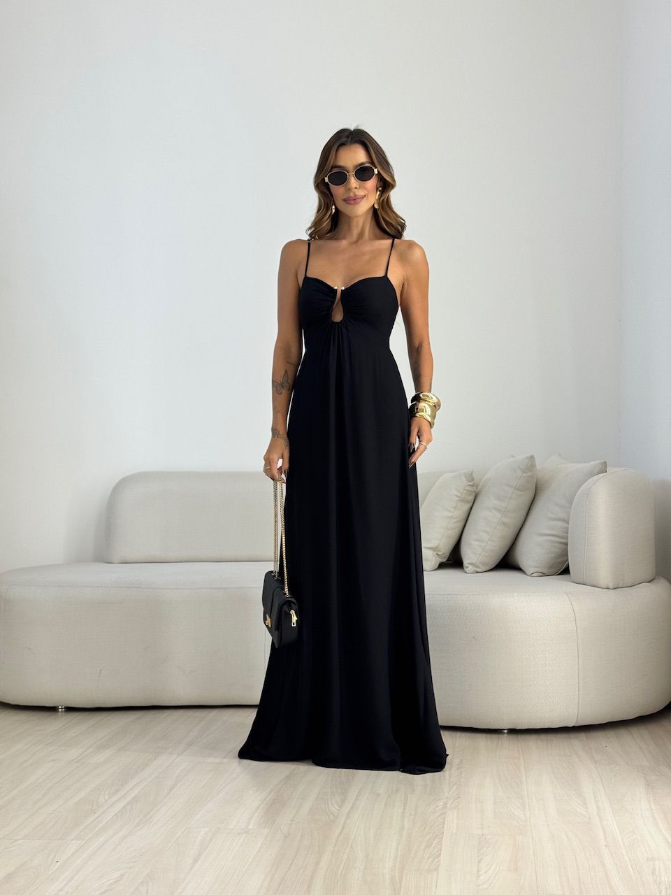 VESTIDO EMILY LONGO | CAROLLA FERRARO