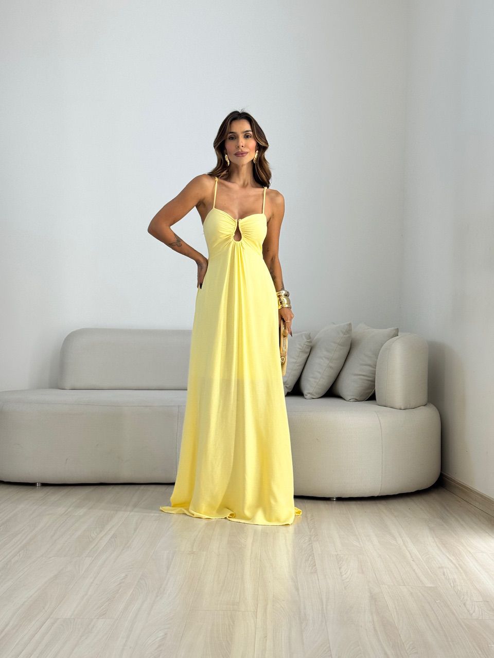 VESTIDO EMILY LONGO | CAROLLA FERRARO