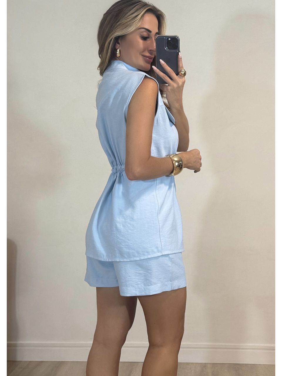 Conjunto Short com Colete | MADONNA BASIC
