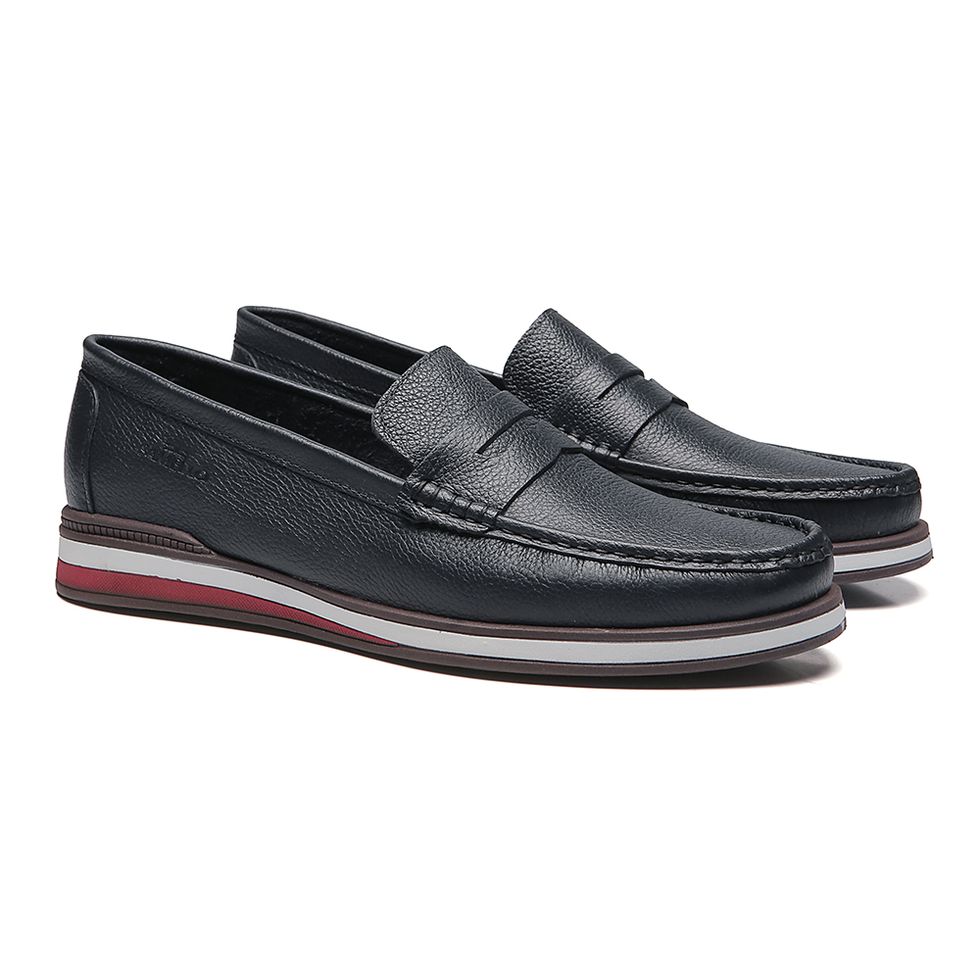Mocassim S/B Masculino Castor Floater Marinho Samello | SAMELLO