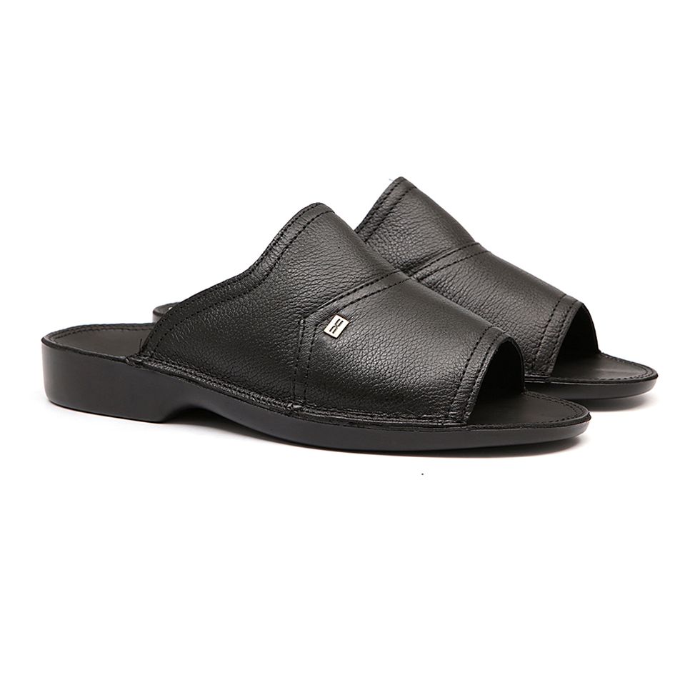 Sandália Masculina Tradicional Satiê Preta Samello | SAMELLO