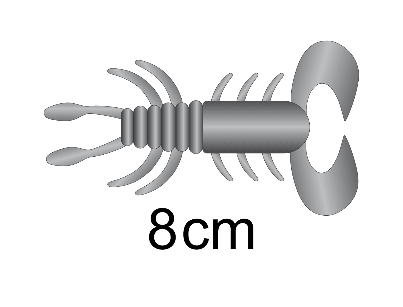 Isca Soft Monster 3x Bullet Crab 4cm - 4un. | Focanapesca