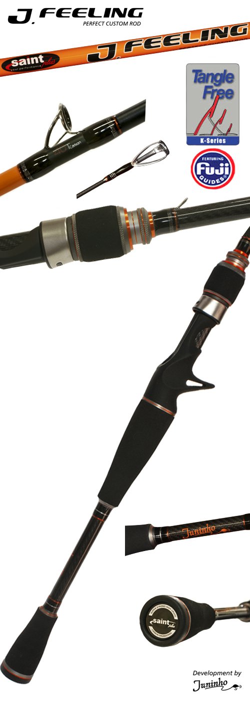 Vara Saint Plus J. Felling Segunda Geração 6-14lbs 5'3" (1,60) p ...