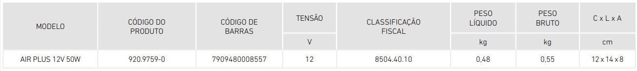SCHULZ COMPRESSOR AIRPLUS 12V 50W | MIARA KRÜGER TINTAS