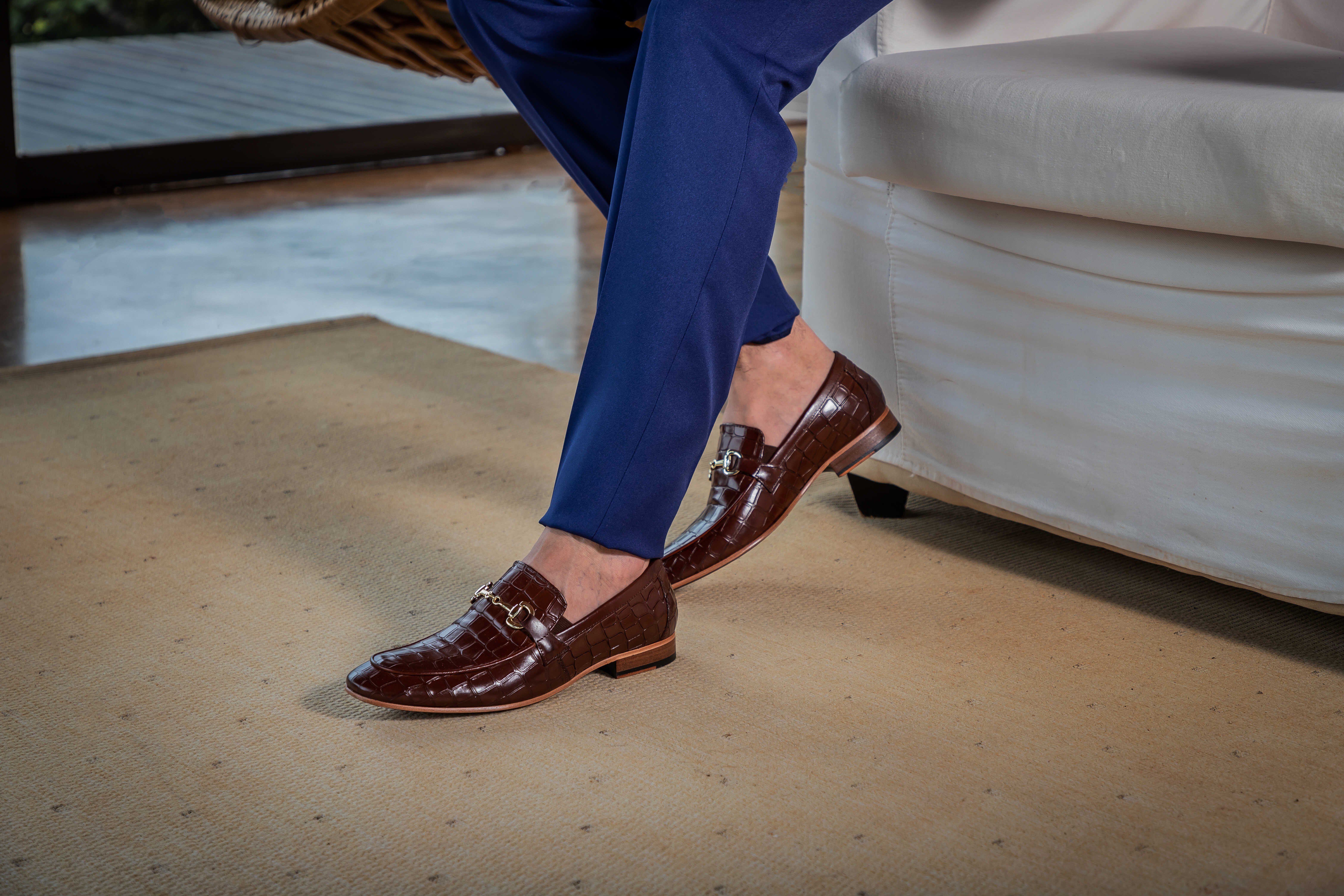 Sapato Masculino Loafer Alessio moss | Bernotte