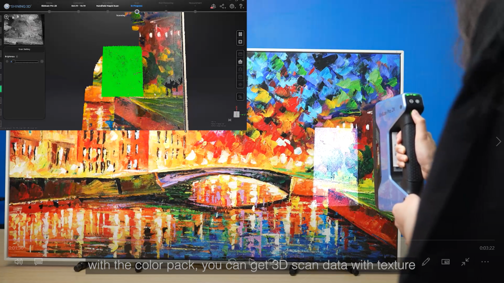 SCANNER 3D EINSCAN PRO 2X 2020 | TOPINK3D