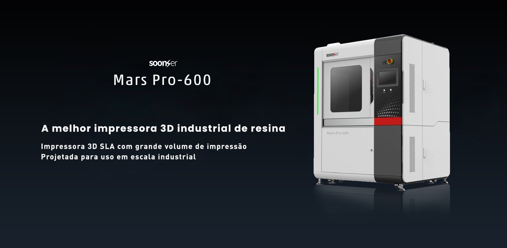 Impressora 3D SLA Soonser Mars Pro-600 | TOPINK3D